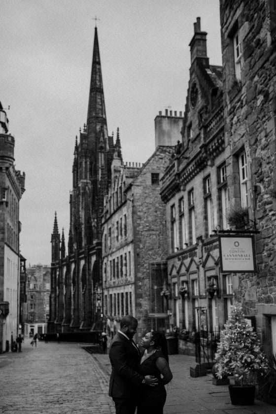 Edinburgh Engagement Photoshoot - Chenae & Kenneth - Bernadeta Kupiec ...