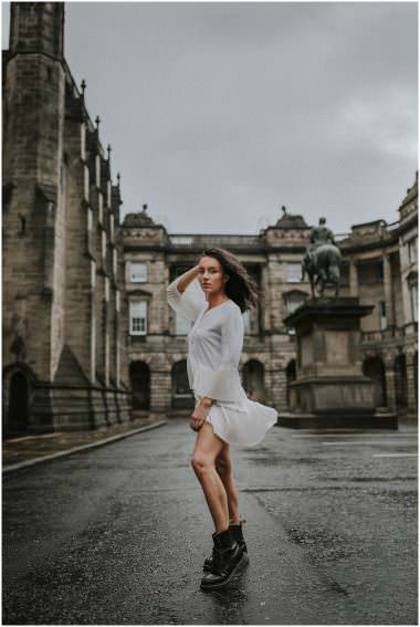 Test Shoot with Rebecca Watson for Tartan Models, Edinburgh Commercial ...