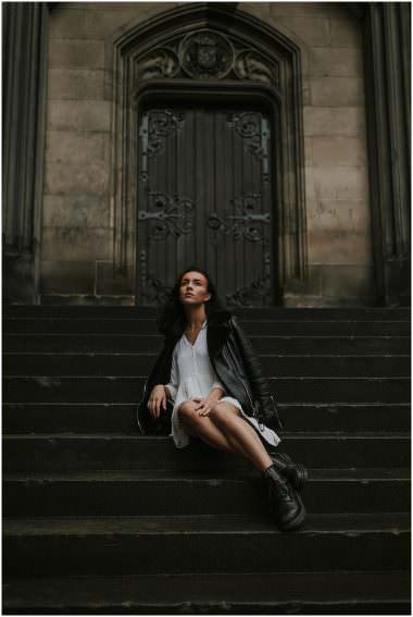 Test Shoot with Rebecca Watson for Tartan Models, Edinburgh Commercial ...