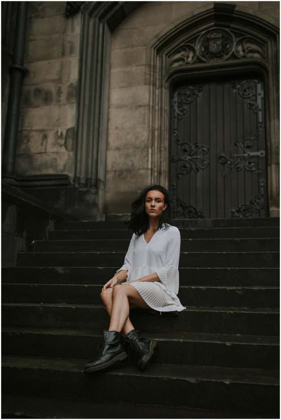 Test Shoot with Rebecca Watson for Tartan Models, Edinburgh Commercial ...