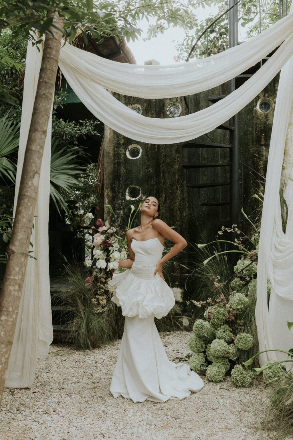 Chic Jungle wedding at Kima Tulum - Bernadeta Kupiec Photography